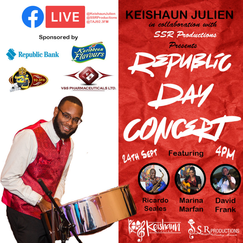 Keishaun Julien Republic Day Live - FundMeTnT | Blue Guruz Inc.